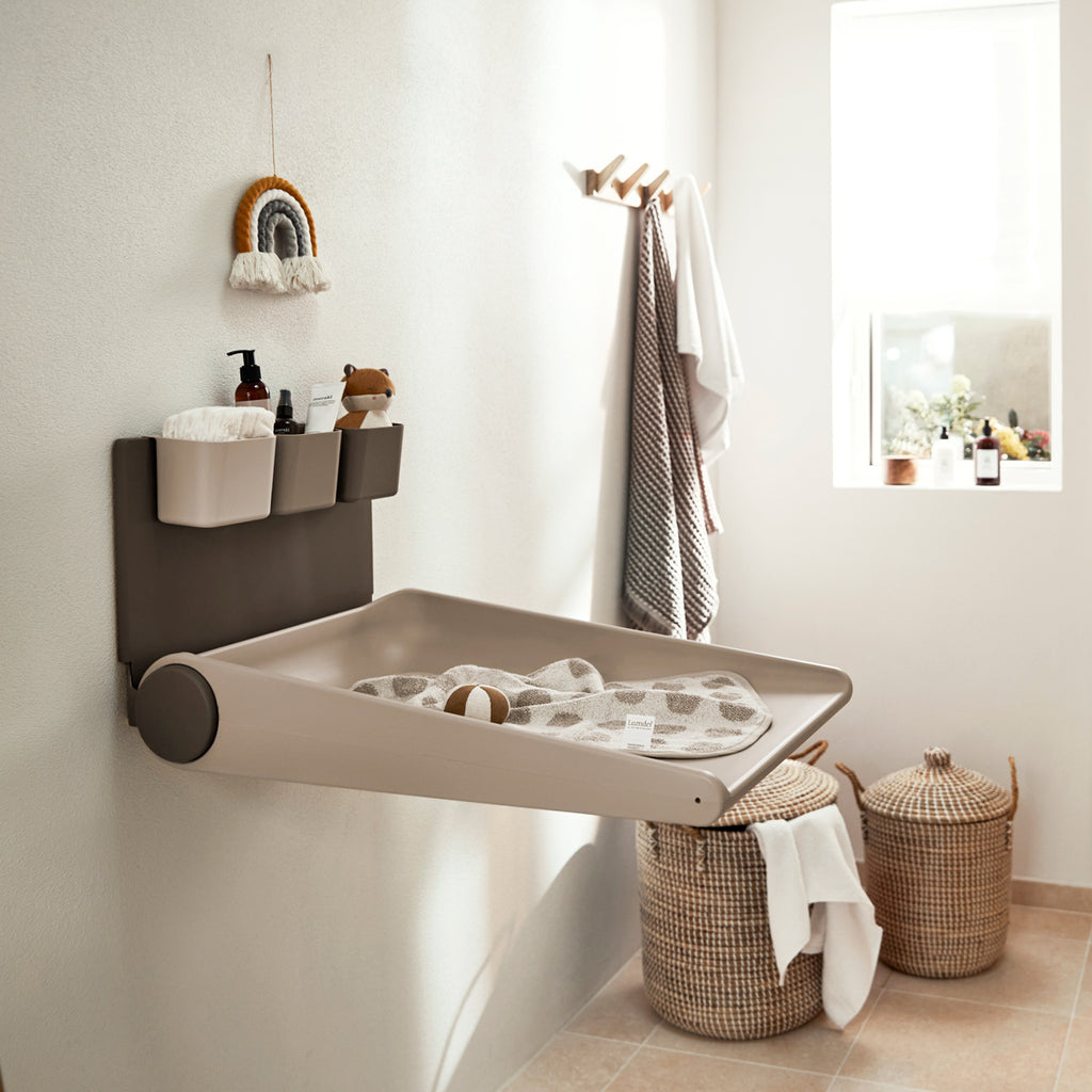 Shop the Wally Wall-Mount Changing Table by Leander | Urban Avenue